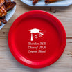 Paper 10-Inch Personalized Graduation Dinner Plates