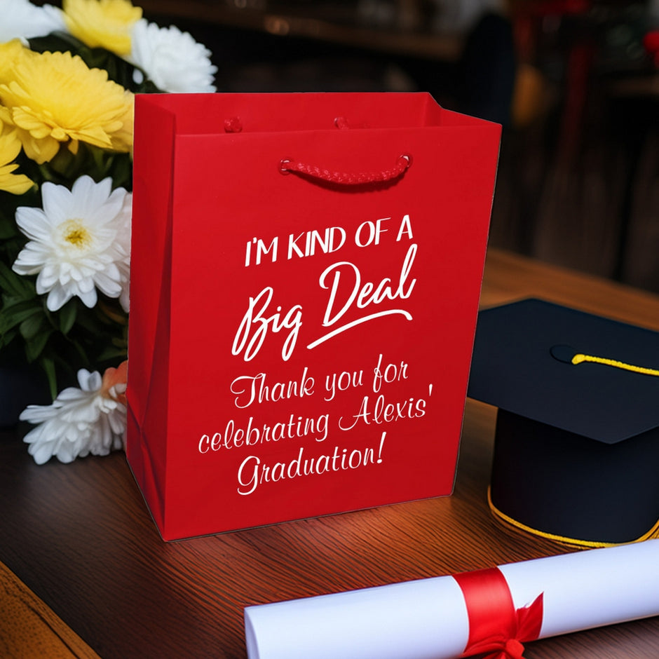 Personalized Graduation Gift Bags – Bulk Party Favor Bags | Tippytoad